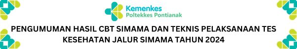 PENGUMUMAN HASIL CBT DAN TES KESEHATAN JALUR SIMAMA 2024